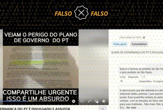 Vídeo Não Mostra Plano De Governo Do Pt Atual Mas De 2018 Aos Fatos